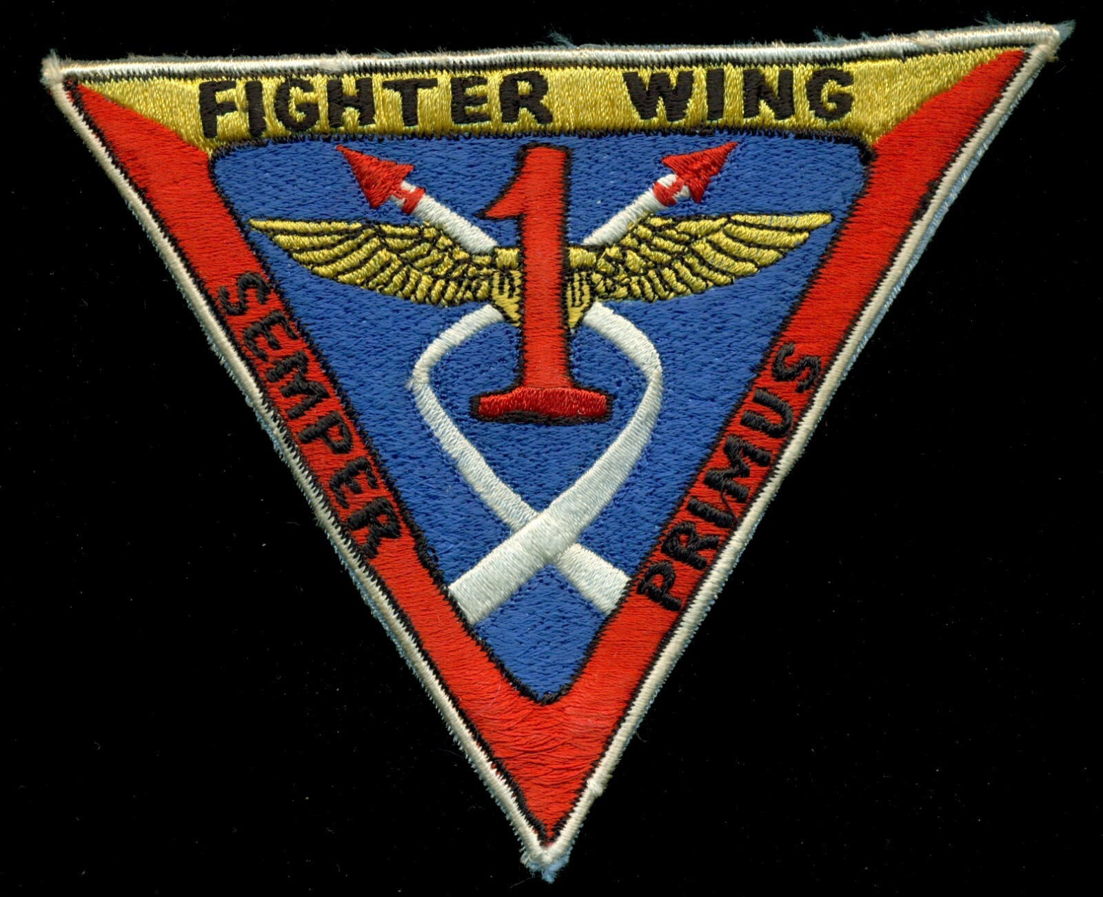 USAF 1st Fighter Wing Patch Q-1 | eBay