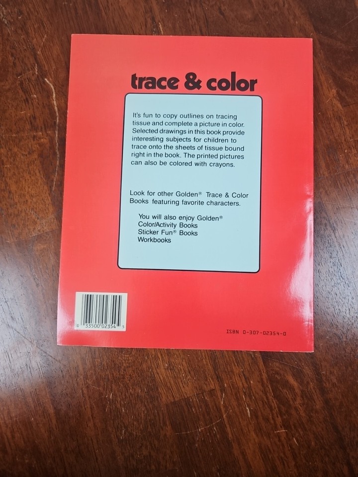 Vintage 1985 Coloring Book Disney's Mickey Mouse Trace & Color unused ...