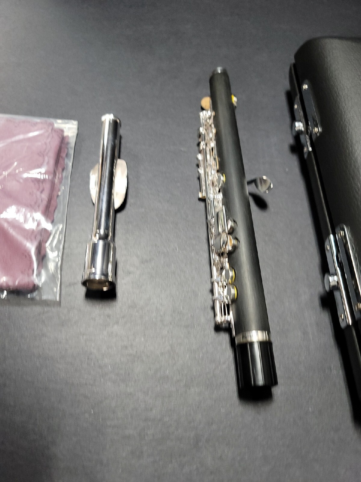 Advanced Piccolo With Case C Key Silver Plated Nice Sound ABS | eBay