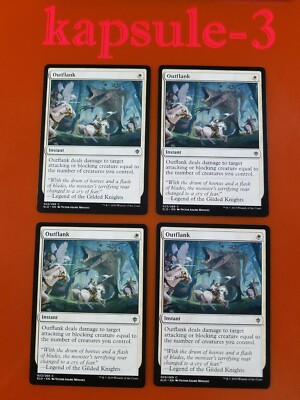 4x Outflank | Throne of Eldraine | MTG Magic Cards | eBay