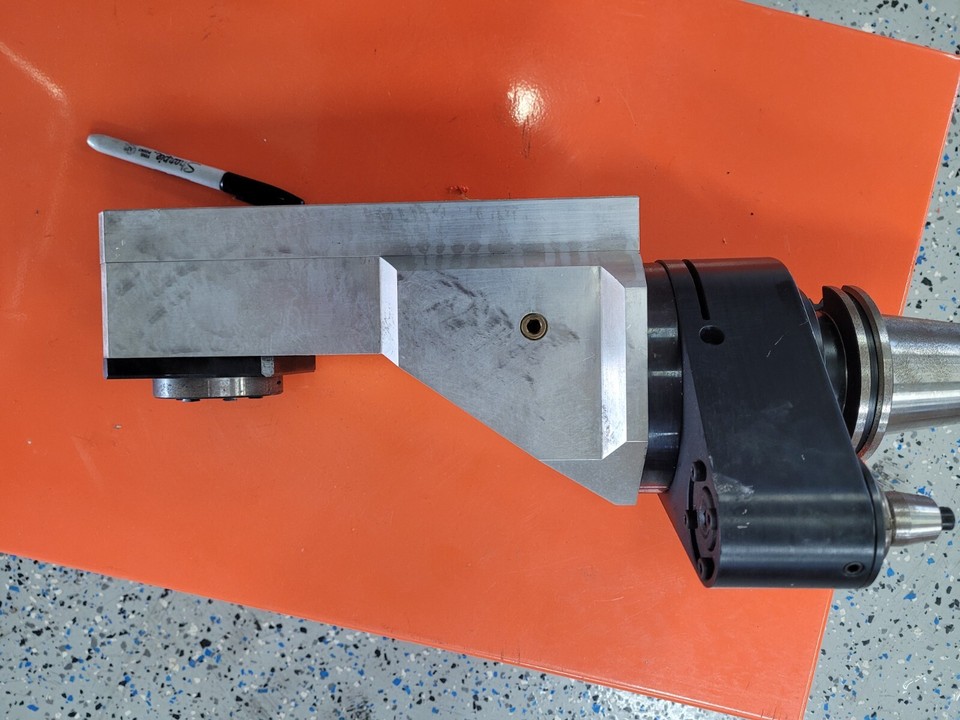 CTL Centreline 90 DEGREE right angle set back live driven milling head ...