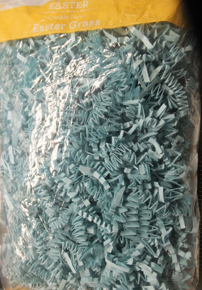 Decorative Shred Bule Crinkle Paper, One Bag of: 3oz (85g) , (NEW) | eBay