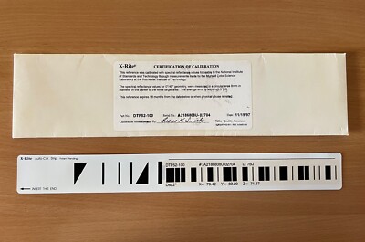 Densitometers - Densitometer Calibration