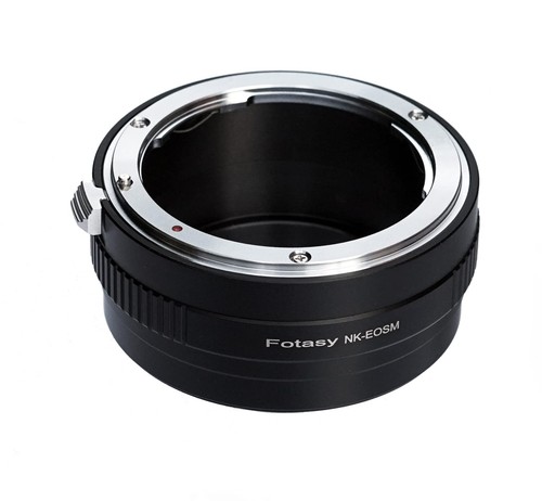 Nikkor F Mount Lens to Cannon EF-M Adapter, NK F Mount EFM, EFM NK ...