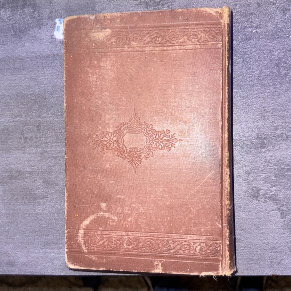Antique Victorian Book – Poetical Works of Lord Byron 1800s w/Mourning ...