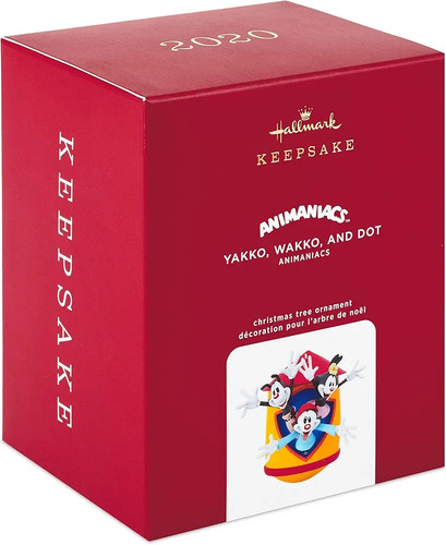 2020 Animaniacs Yakko Wakko and Dot Christmas Hallmark Keepsake ...