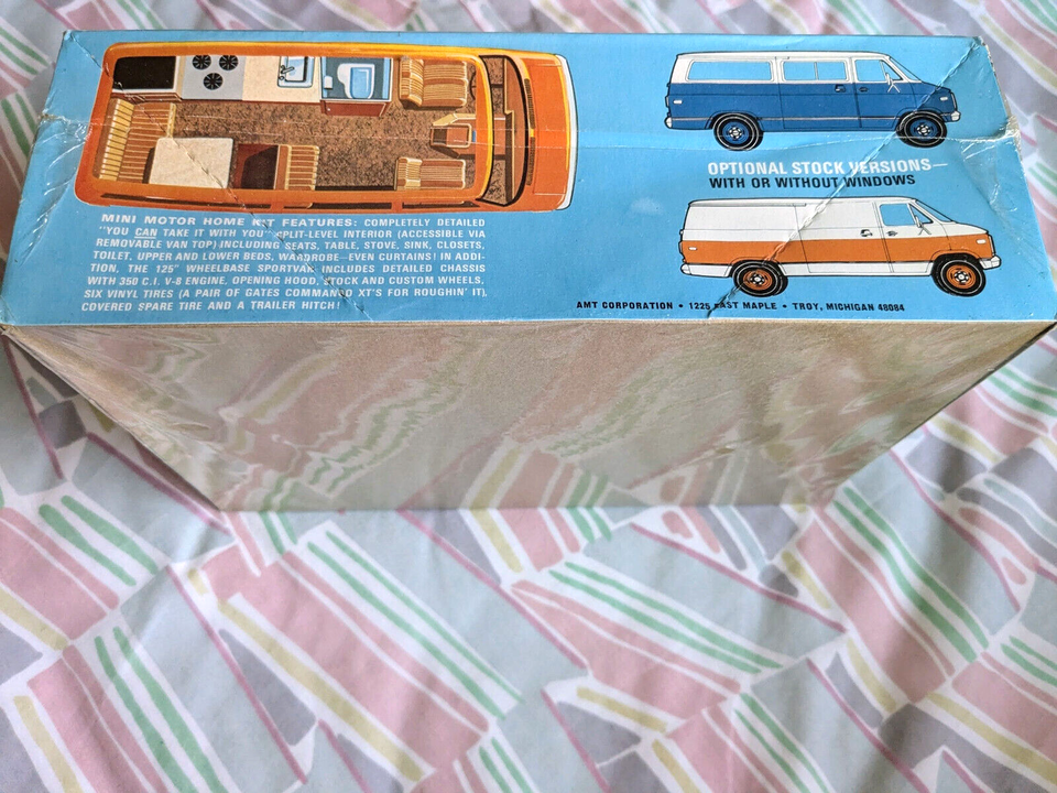 ULTRA RARE! **FACTORY-SEALED *ORIGINAL VINTAGE AMT CHEVY MINI MOTOR ...