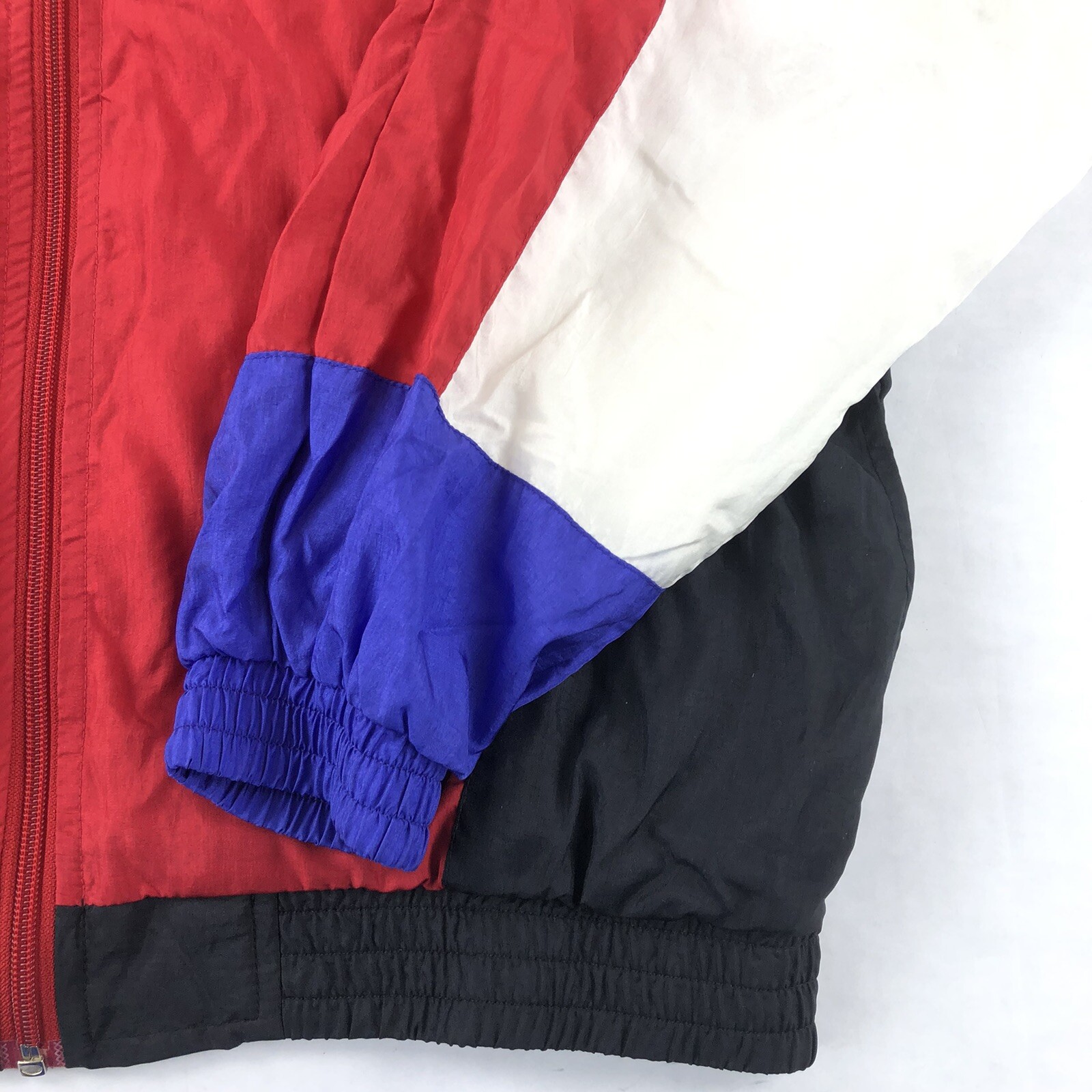 Vintage Cabazon Women's Petite Medium Color Block Swishy Nylon Track ...