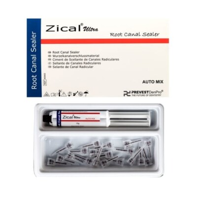 Zical Ultra ZOE Radiopaque Root Canal Sealer Pack, 15 Gm Automix ...
