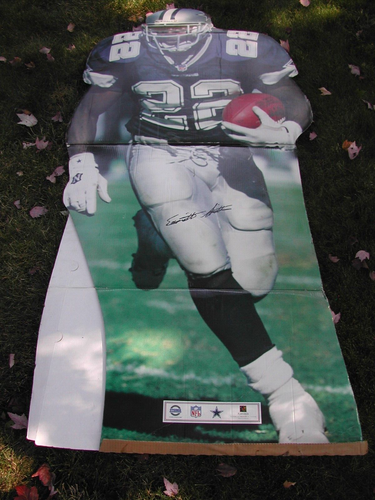 RARE NFL Cowboys Emmitt Smith Steiner Sports Life-size Cardboard Cutout ...