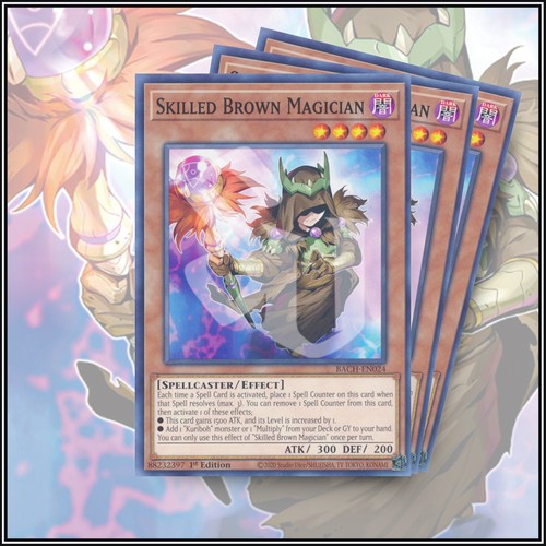 YuGiOh SKILLED BROWN MAGICIAN x3 | BACH ️ 1ST EDITION 💎 | eBay