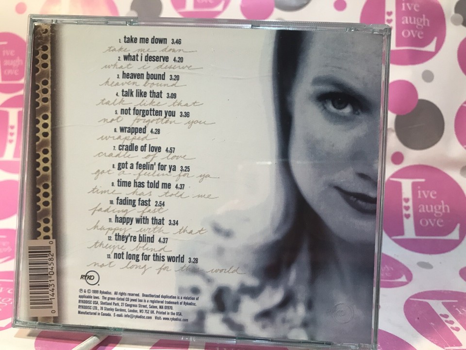 KELLY WILLIS - What I Deserve by Kelly Willis (CD, Feb-1999, Rykodisc ...