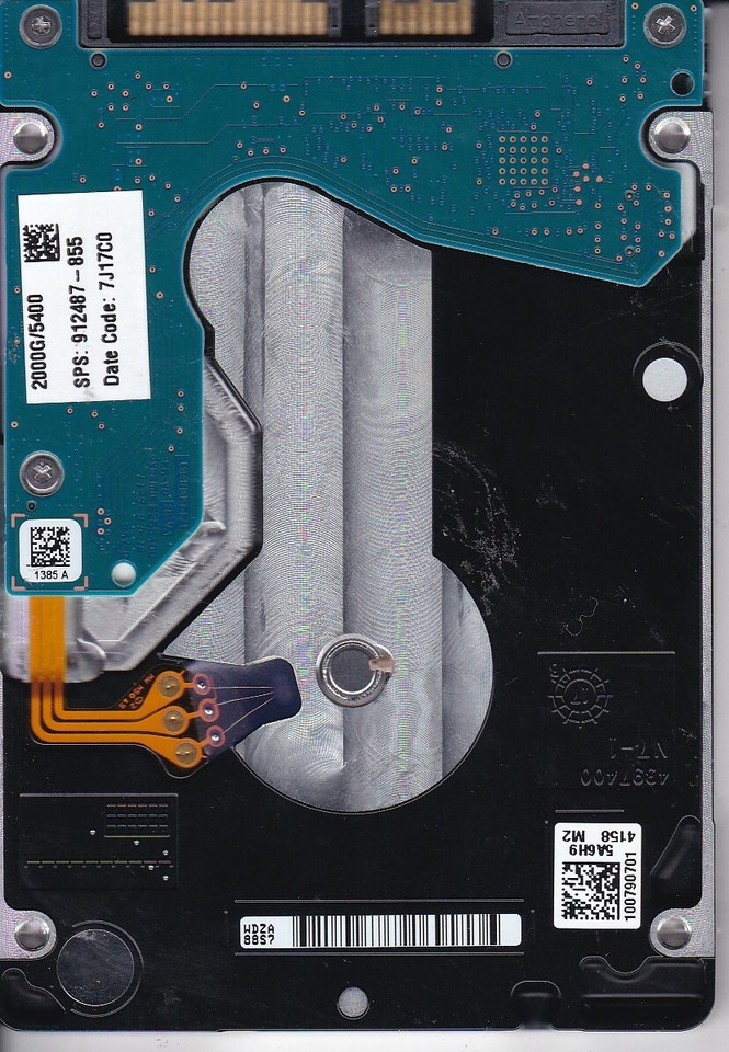 ST2000LM007 p/n: 1R8174-021 s/n: WDZ f/w: RDM4 2017 WU 2TB SATA 2.5 ...
