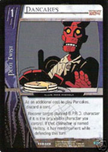 VS System: Pancakes [Played] Dark Horse Comics Hellboy Essentials ...
