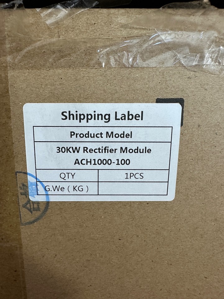Brand New ABB ACH1000-100 30kw Rectifier Module 150V DC Terra EV Fast ...