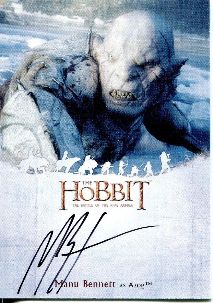 Manu Bennett The Hobbit Azog Manu Bennett Habla De Su Preparación