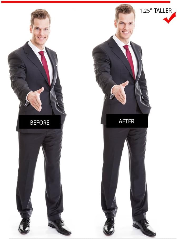 TALLMENSHOES.COM Height Increase Insole, Shoe Lifts For Men - High Arch ...