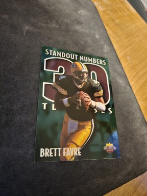1997 Score Board Playbook Standout Numbers Brett Favre #SN4 HOF | eBay