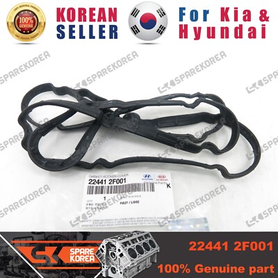 Genuine/OEM 224412F001 GASKET-ROCKER COVER for Kia Grand Carnival ...