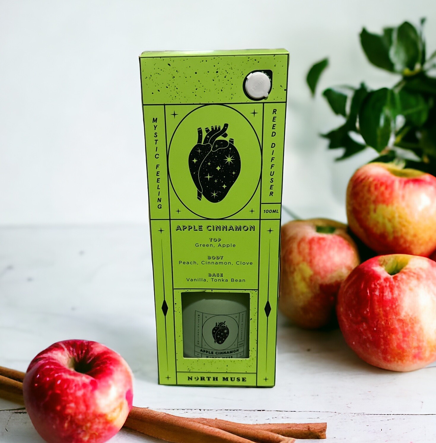 North Muse Apple Cinnamon reed diffuser 3.4 fl oz | eBay