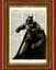Batman Dictionary Art Print Vintage Book Poster Picture Marvel Comic ...