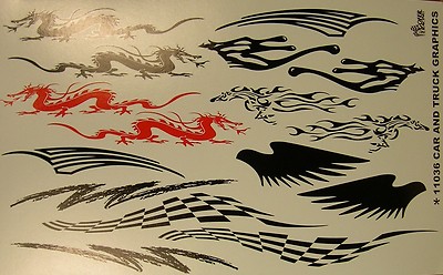 GOFER RACING CAR AND TRUCK GRAPHICS DECALS FOR 1:24 AND 1:25 SCALE ...