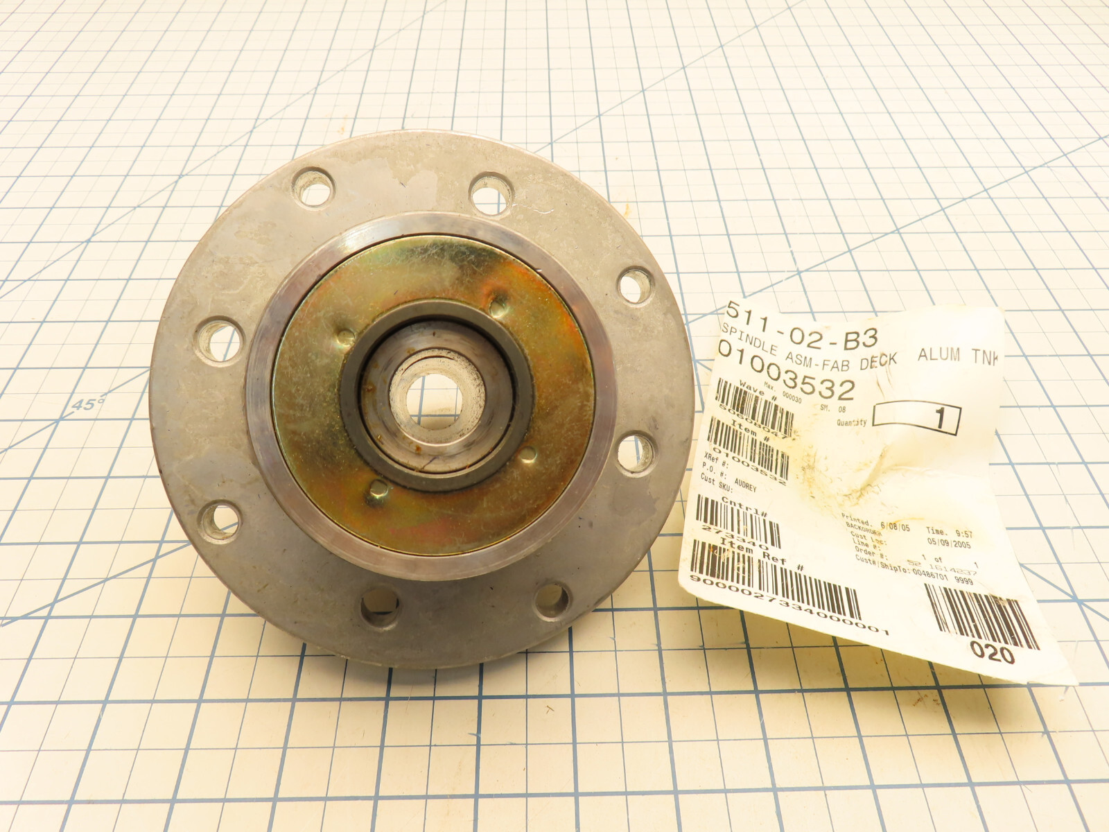 MTD Cub 01003532 Deck Spindle Assembly Fab Aluminum Housing | eBay