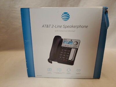 AT&T ML17929 2-Line Corded Office Phone System w/ Caller ID/Call ...