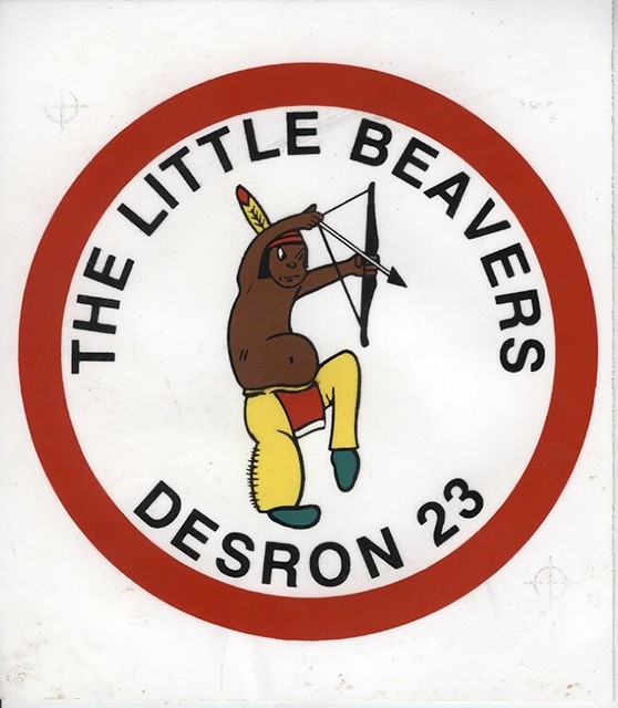 DESRON 23 THE LITTLE BEAVERS Decal Sticker US Navy | eBay