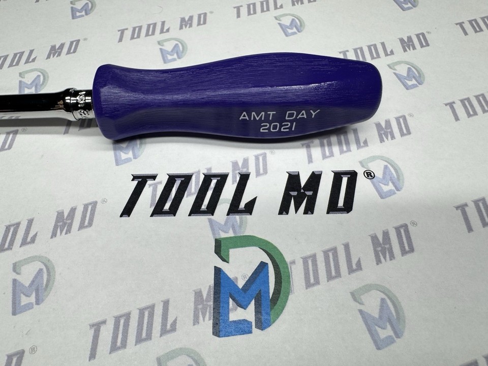 Snap-on Tools RARE 1/4" Drive PURPLE FedEx Hard Handle Ratchet THLD72 ...