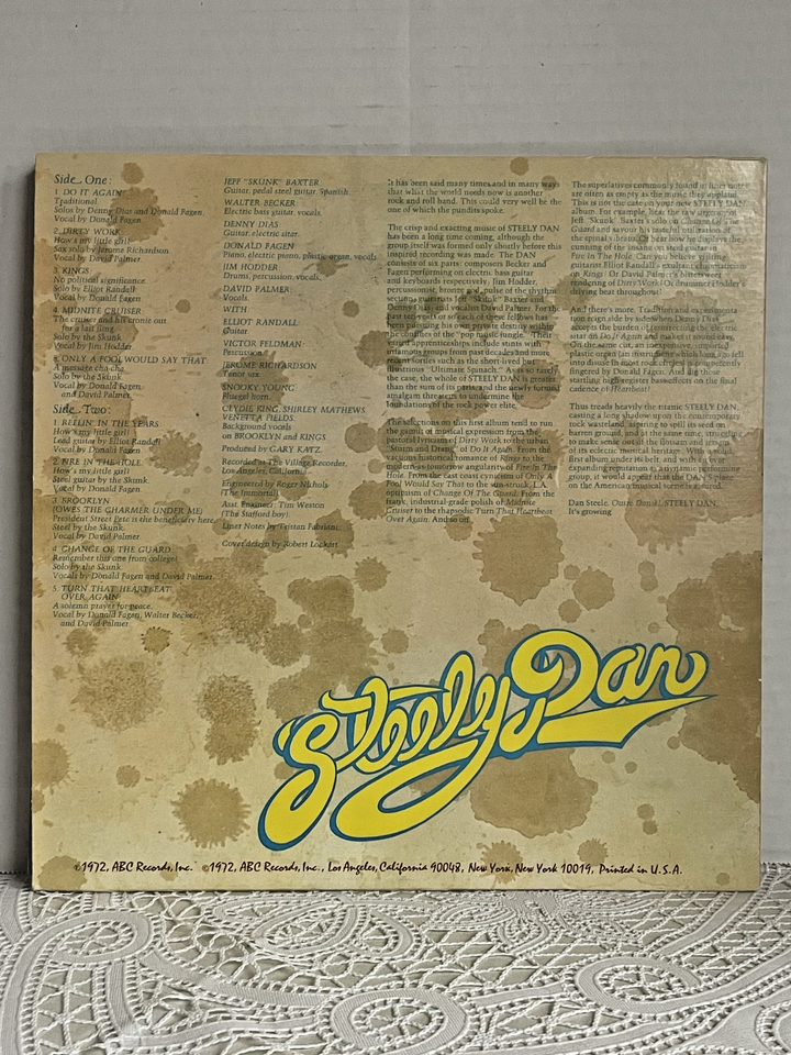 Steely Dan Can't Buy a Thrill 1972 LP ABCX 758 First Press VG+ | eBay