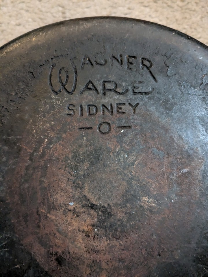 Vtg WAGNER WARE No 8 Drip Drop Roaster Cast Iron Dutch Oven Cooking Pan ...
