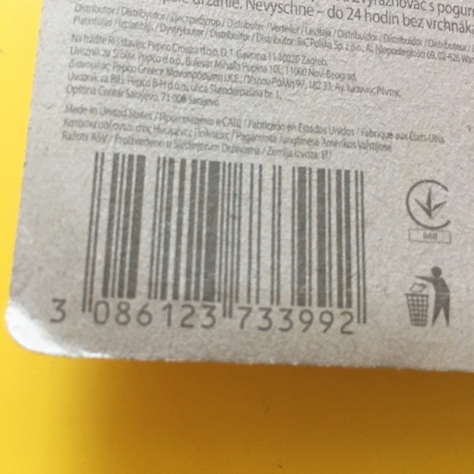 72 (18x 4-Pack) BIC Pastel Highlighter Marker Grip Pen Coloured = £2.22 ...