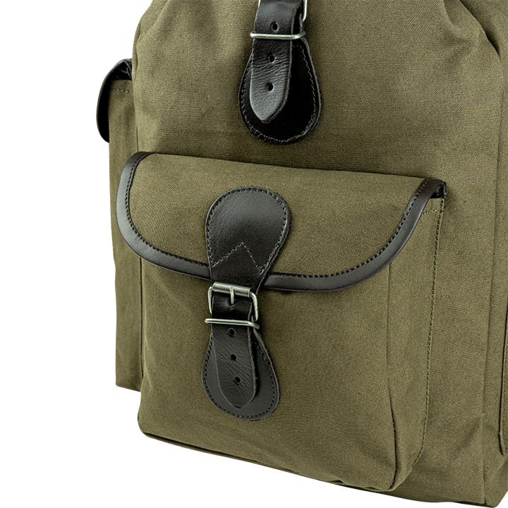 Jack Pyke Canvas Day Pack Green Backpack Rucksack Bag Hunting Shooting ...