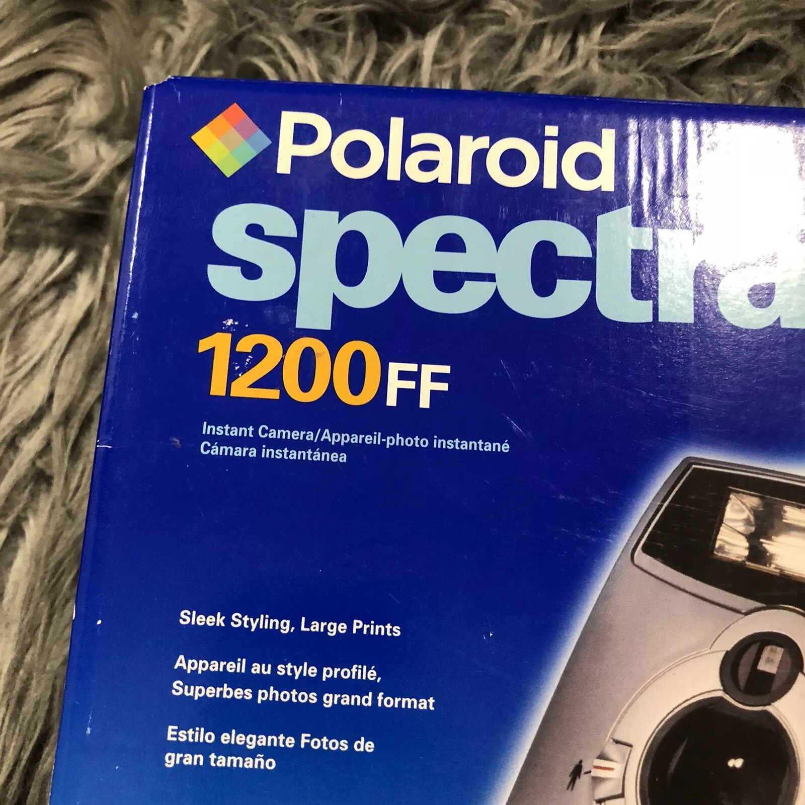 Polaroid Spectra 1200FF Large Format Instant Film Camera for sale ...