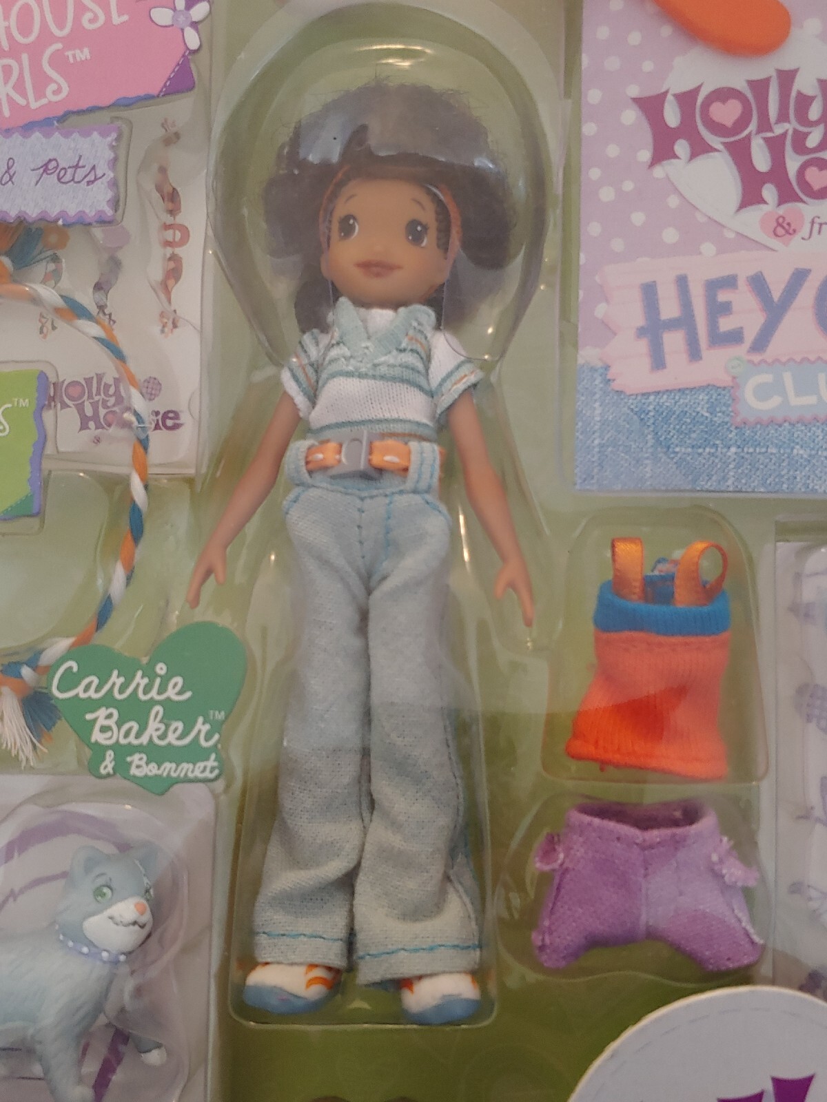 Holly Hobbie & Friends Amy Morris Cheddar Hey Girls Club Set 2006 J8364 ...