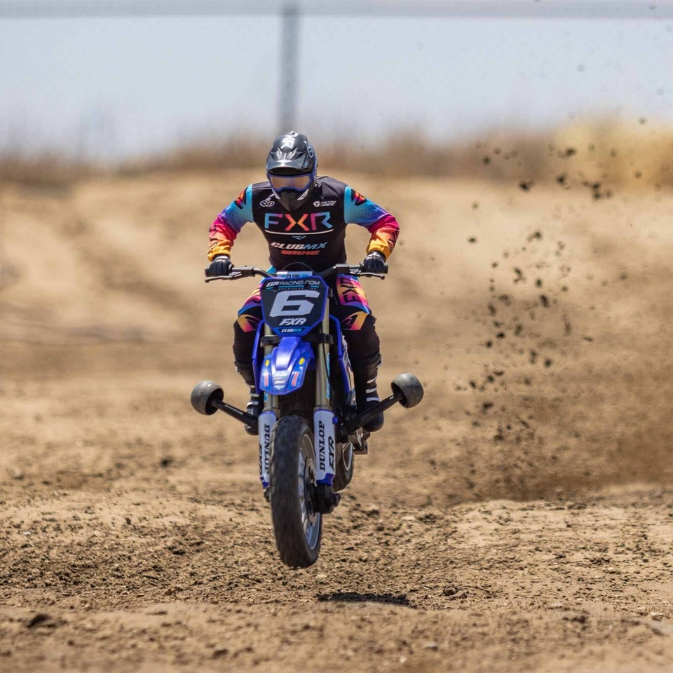 Losi Promoto-MX RTR 1/4 Brushless Dirt Bike (ClubMX) Blue LOS06000T2 | eBay