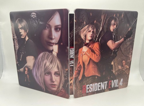 Resident Evil 4 V2 Custom made G2 Steelbook Case For PS4/PS5/Xbox (No ...