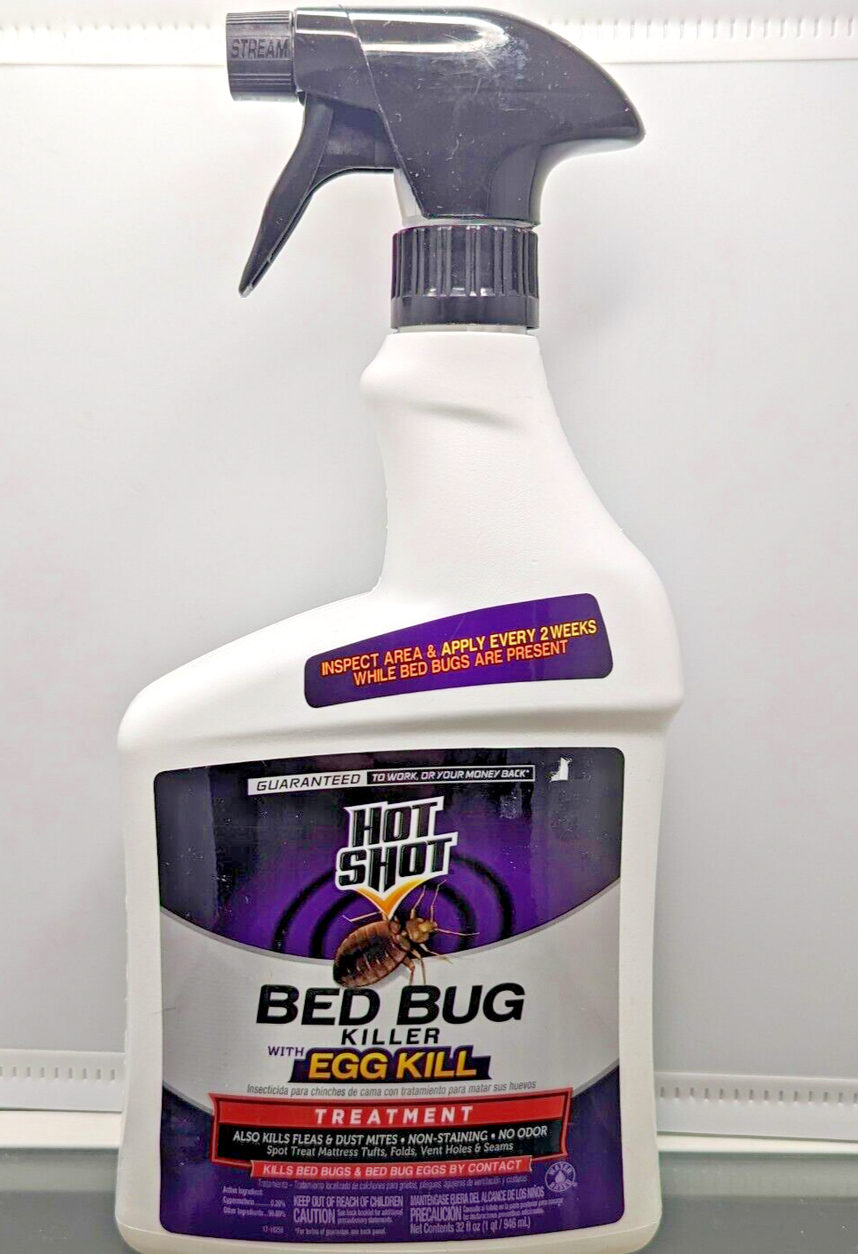Bed Bug Home Insect Dust Mite Flea Killer Bedroom Treatment Eggs Kill ...
