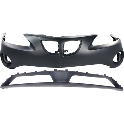 New Bumper Covers Fascias Set of 2 Front Upper GM1000698, GM1000699 ...