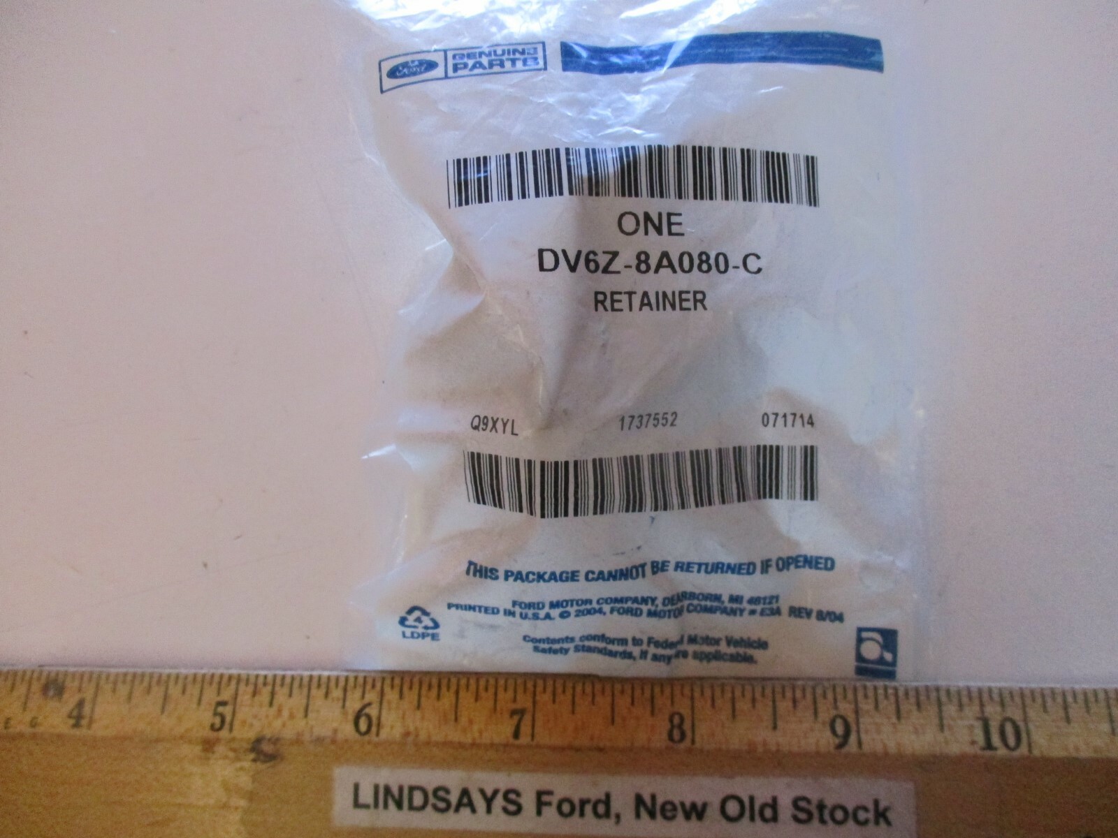 NEW OEM FORD 2013/2016 ESCAPE 1.6L-L4, "RETAINER" [LEVEL SENSOR], DV6Z ...