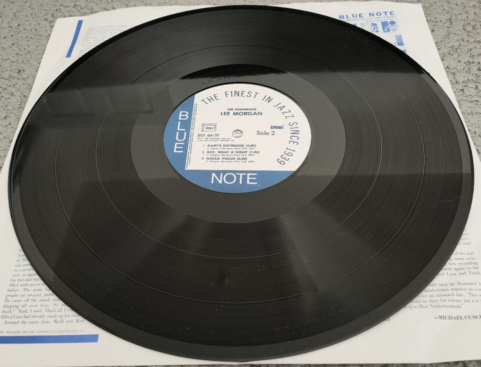 Lee Morgan/The Sidewinder/LP/Cadre Rouge Audiophile Edition DMM/Blue ...