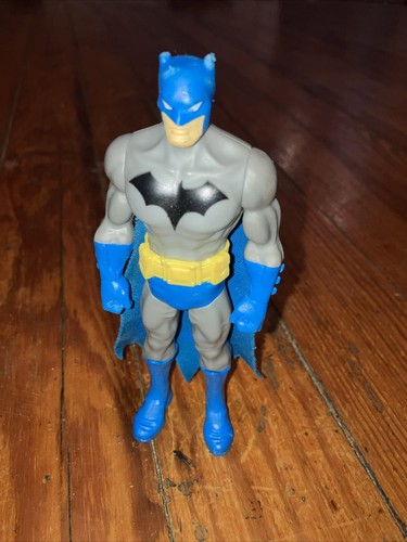 DC Comics Justice League 6" CLASSIC BLUE/GREY BATMAN FIGURE Mattel ...