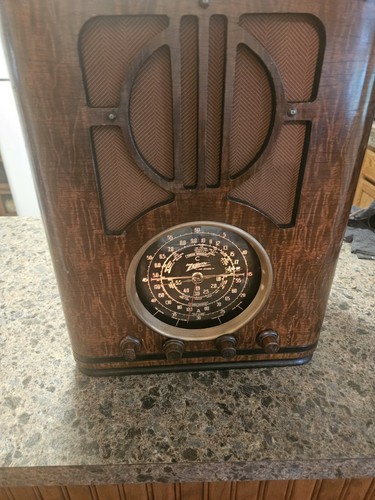 ZENITH BLACK DIAL TOMBSTONE RADIO #6S229 | eBay