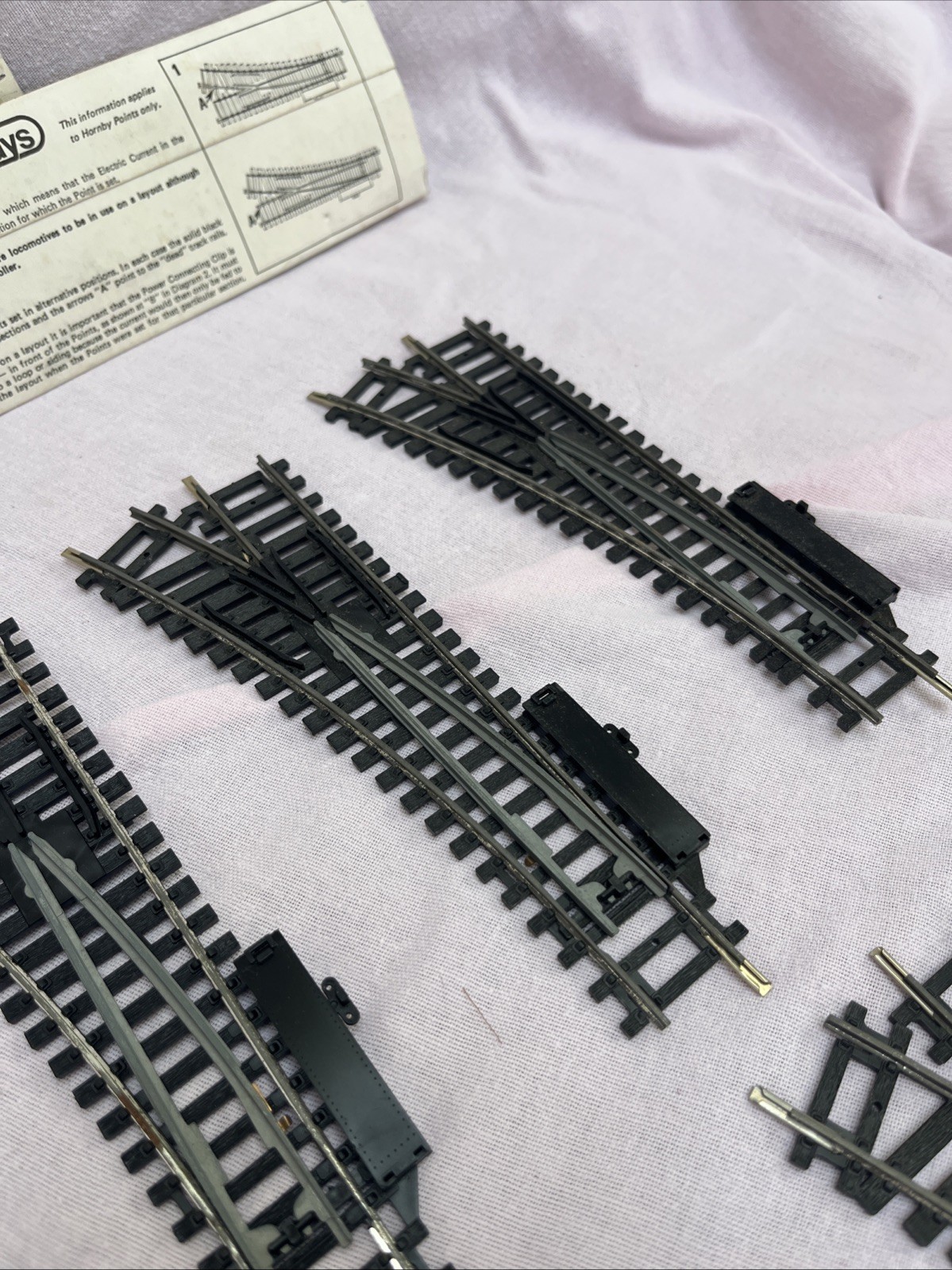 Job lot 8x Hornby R612 Steel Points - (3 Of 8 Are Boxed) | eBay UK