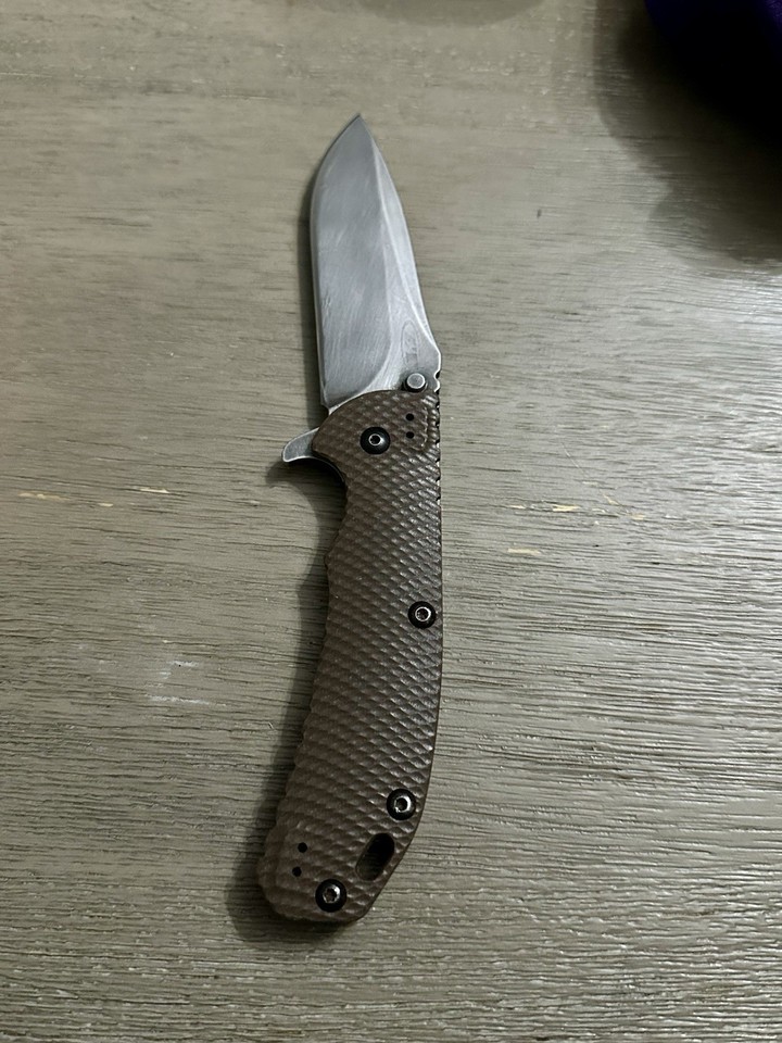 Zero Tolerance ZT 0561 Hinderer Folding Knife ELMAX Titanium USA | eBay