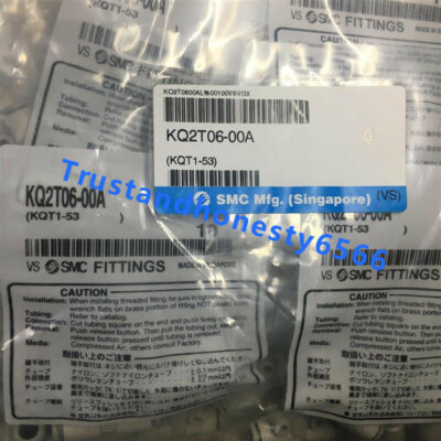 10PCS NEW FOR SMC quick pneumatic joint KQ2T06-00A | eBay