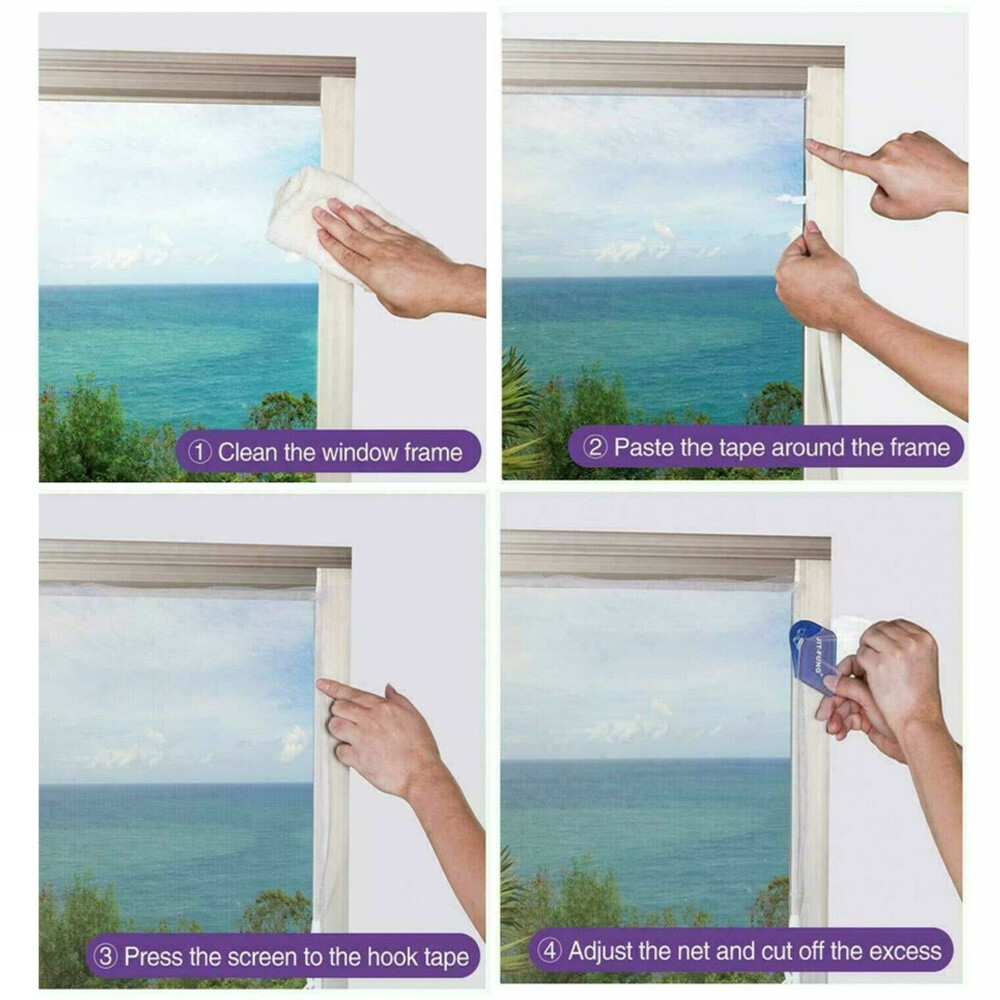 Mesh Net Window Screen Fly Mosquito Moth Screen Netting Insect ...