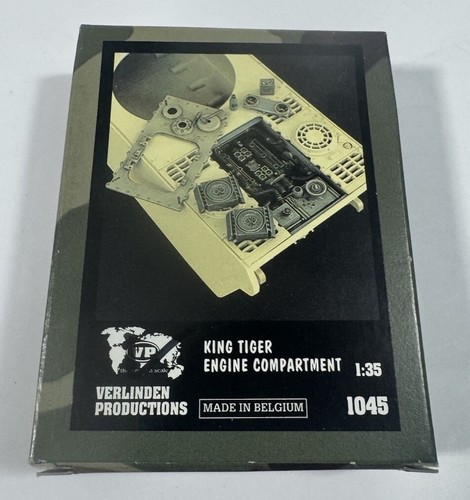 VERLINDEN #*1045 King Tiger Engine Compartment 1:35 Scale LR-RR | eBay