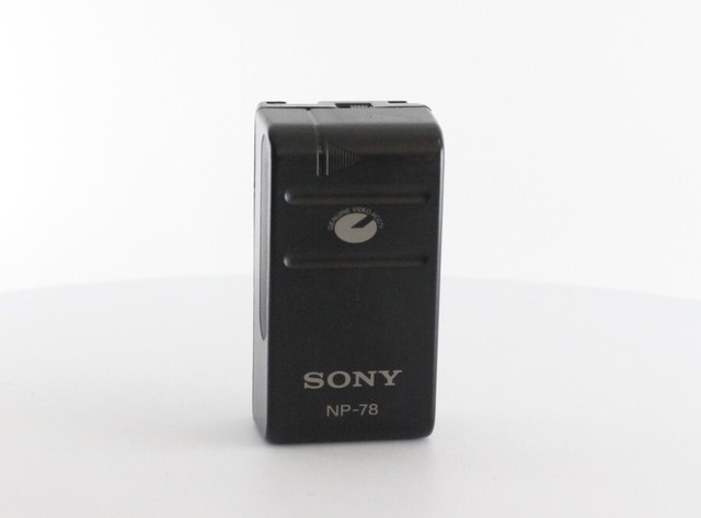 Genuine Sony Np-78 NiMH Camcorder Batteries 6 Volt 2400mah for sale ...